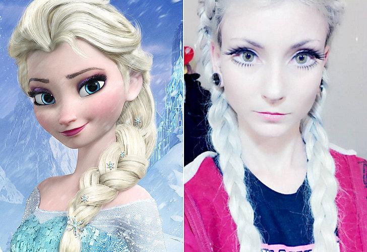 Real Life Elsa Popsugar Beauty Australia
