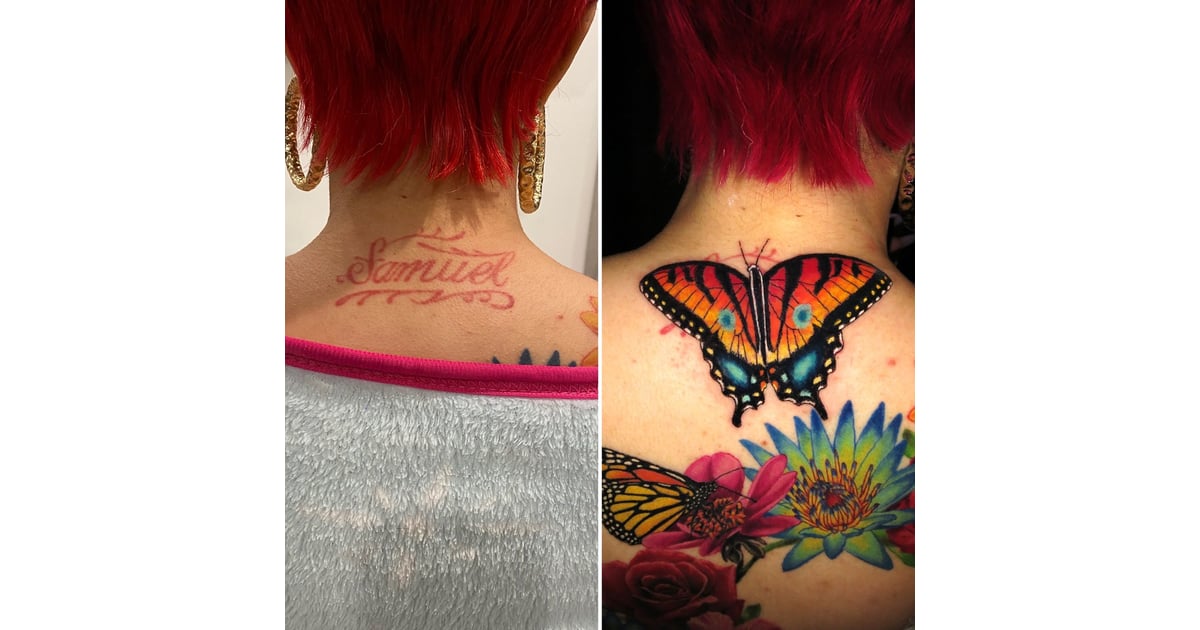 Cardi B S Butterfly Neck Tattoo Cardi B S Known Tattoos And Their