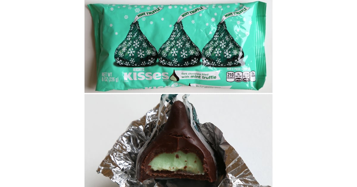 Hersheys Kisses Dark Chocolate Filled With Mint Truffle 60 Peppermint Flavored Products
