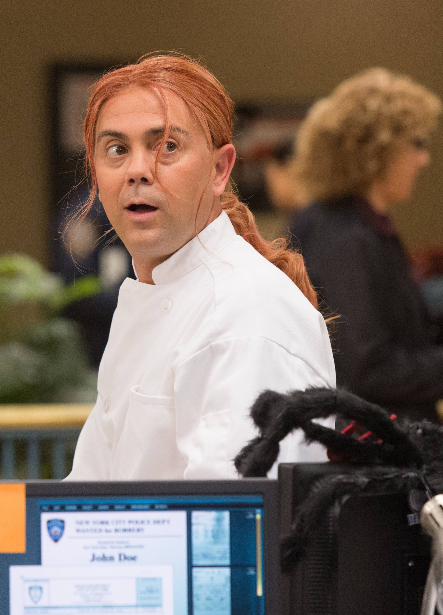 Brooklyn Nine-Nine Det. Charles Boyle (Joe Lo Truglio) dresses as a ...