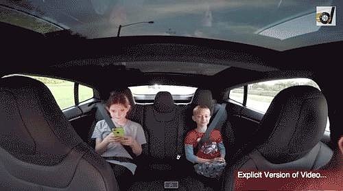 Tesla Insane Mode Reactions Video | POPSUGAR Tech