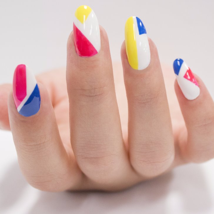 DIY Patchwork Nail Art | POPSUGAR Beauty