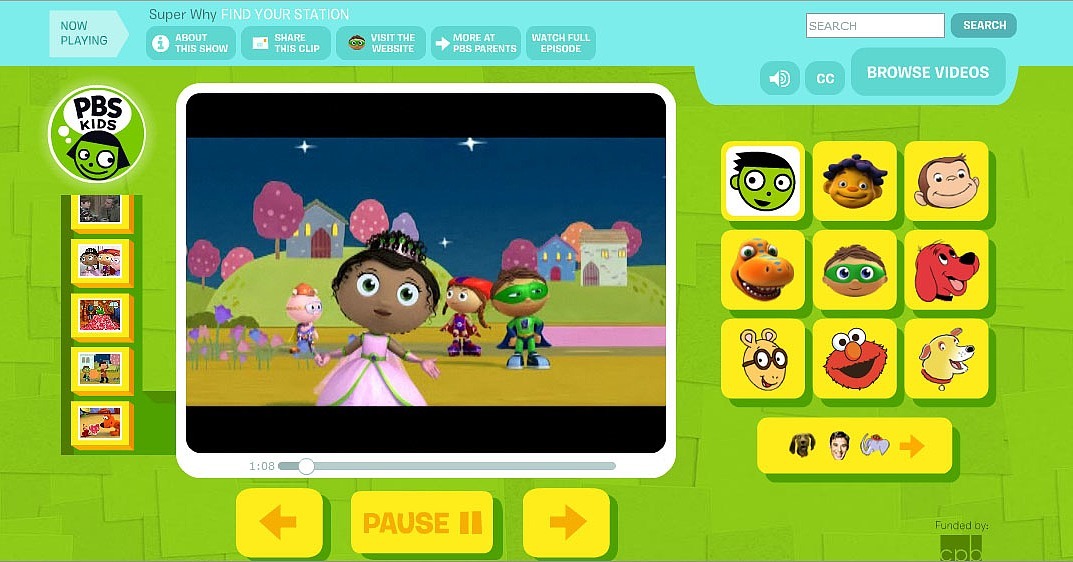 PBS Kids Video (Free) | The Top 6 Streaming Apps For Kids: Which One Is ...