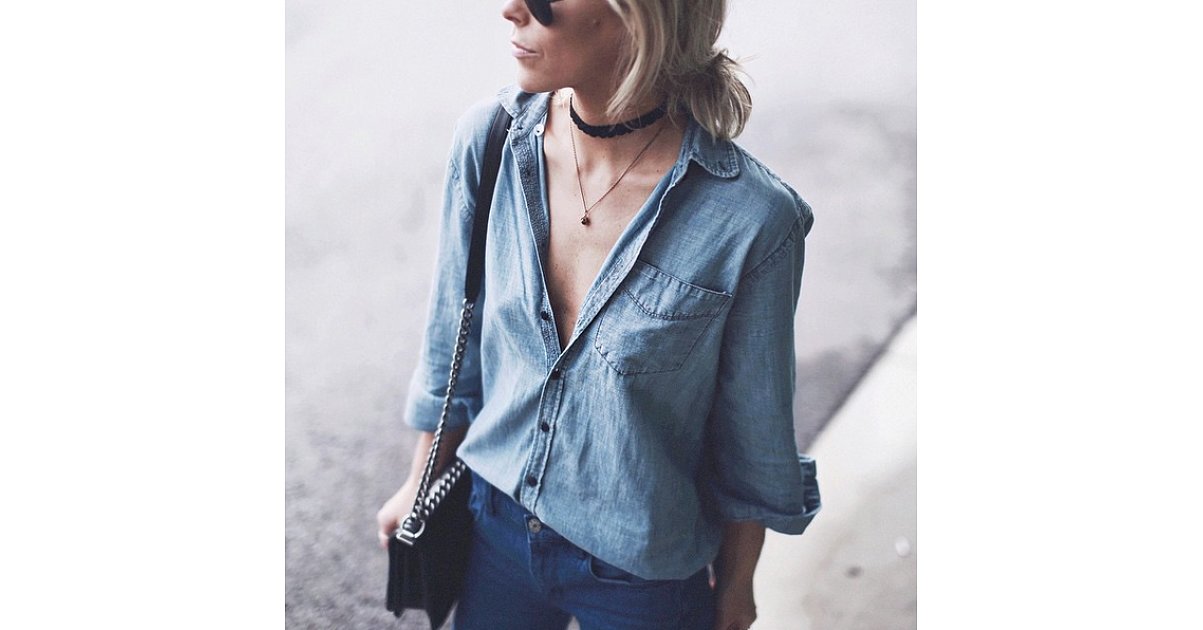 A Denim Top and Jeans | 51 Ways to Make Getting Dressed For Work ...