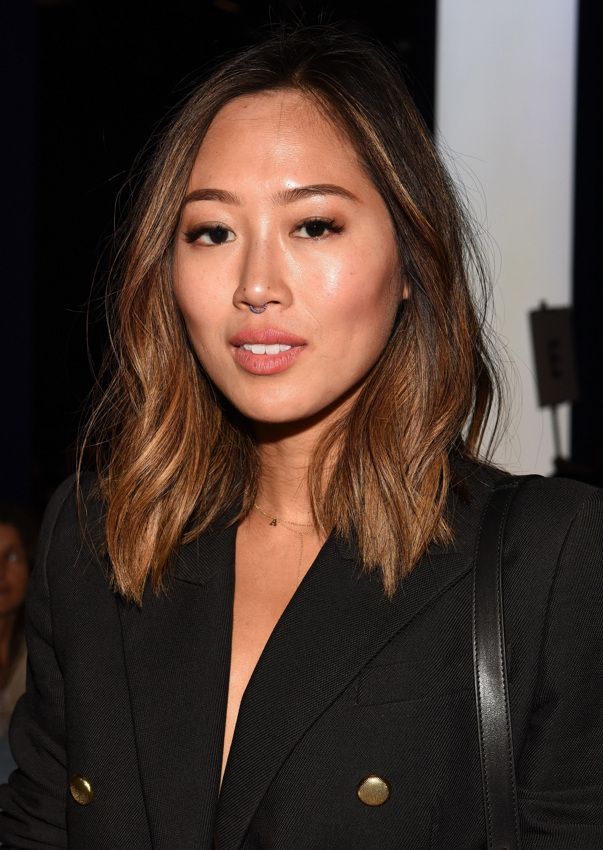 Aimee Song at Derek Lam Spring 2016 | All the Best Beauty Looks Are on ...