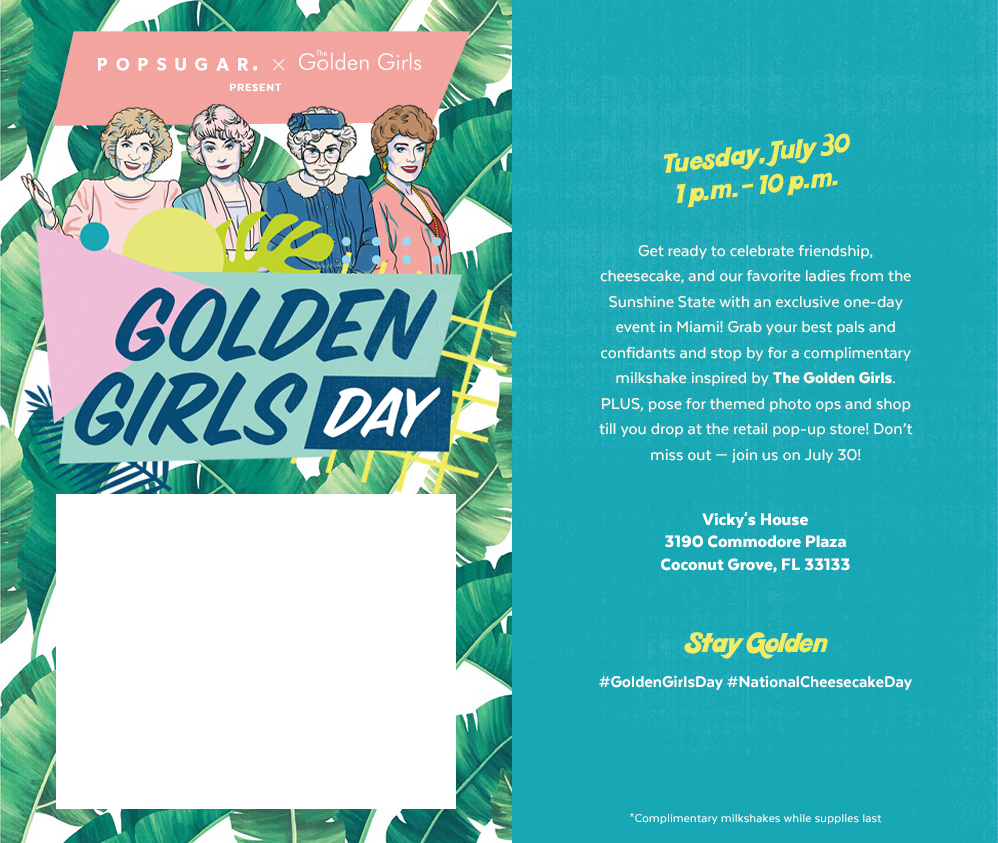 Golden Girls Day Event | POPSUGAR Celebrity