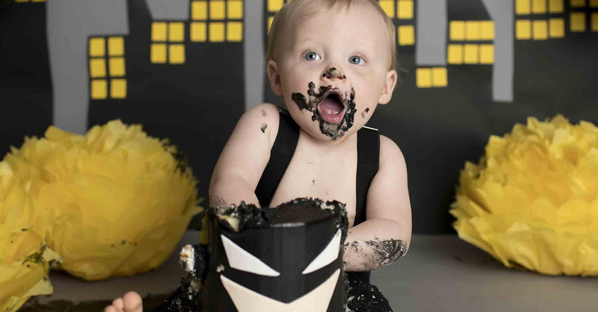 Batman Cake Smash | PS Family