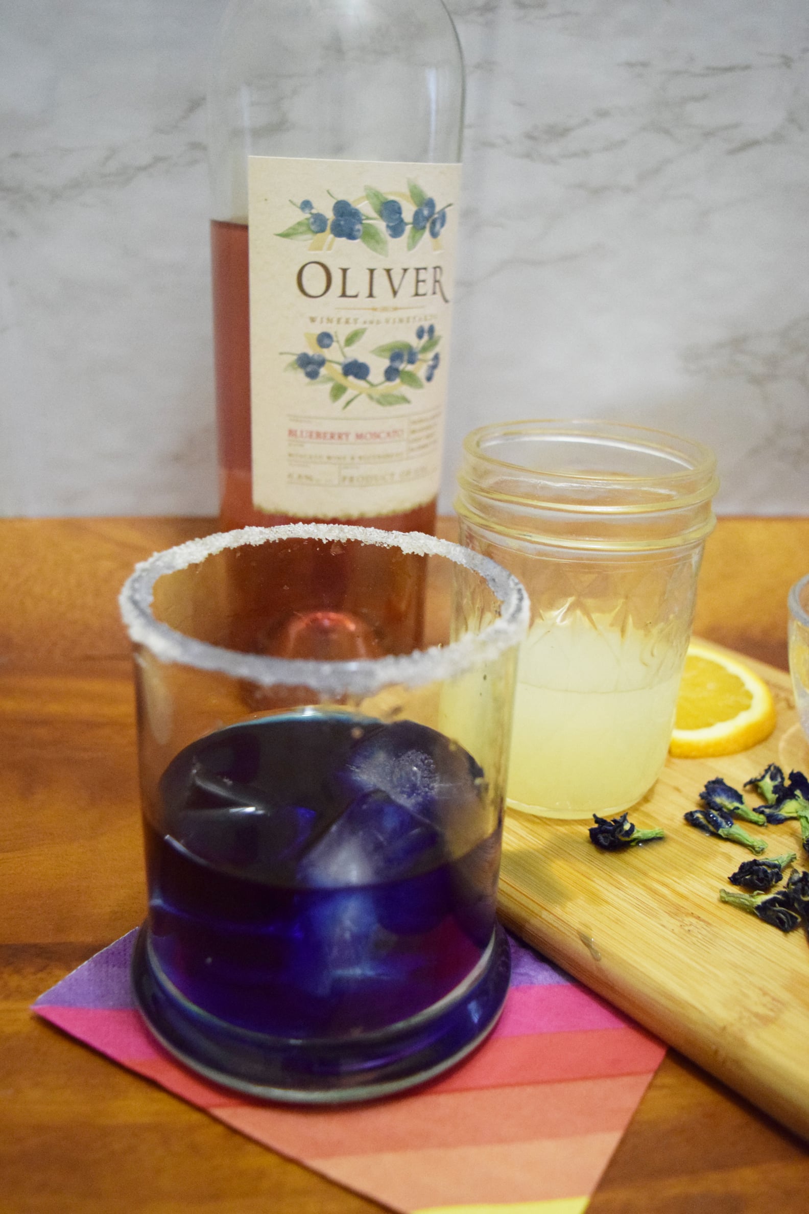 Color-Changing Butterfly Pea Flower Cocktail Recipe | PS Food