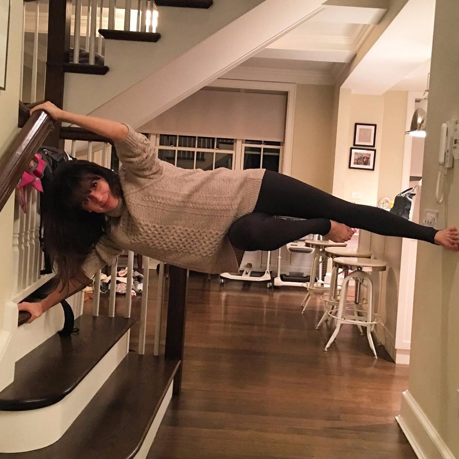 Hilaria Baldwin Yoga Inspiration | PS Latina