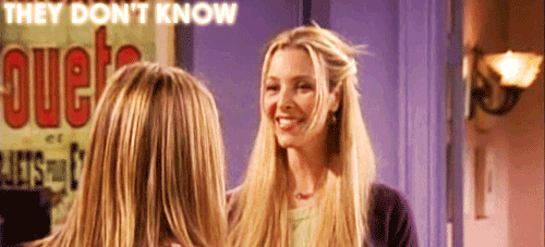 Phoebe Buffay on Friends GIFs | PS Entertainment