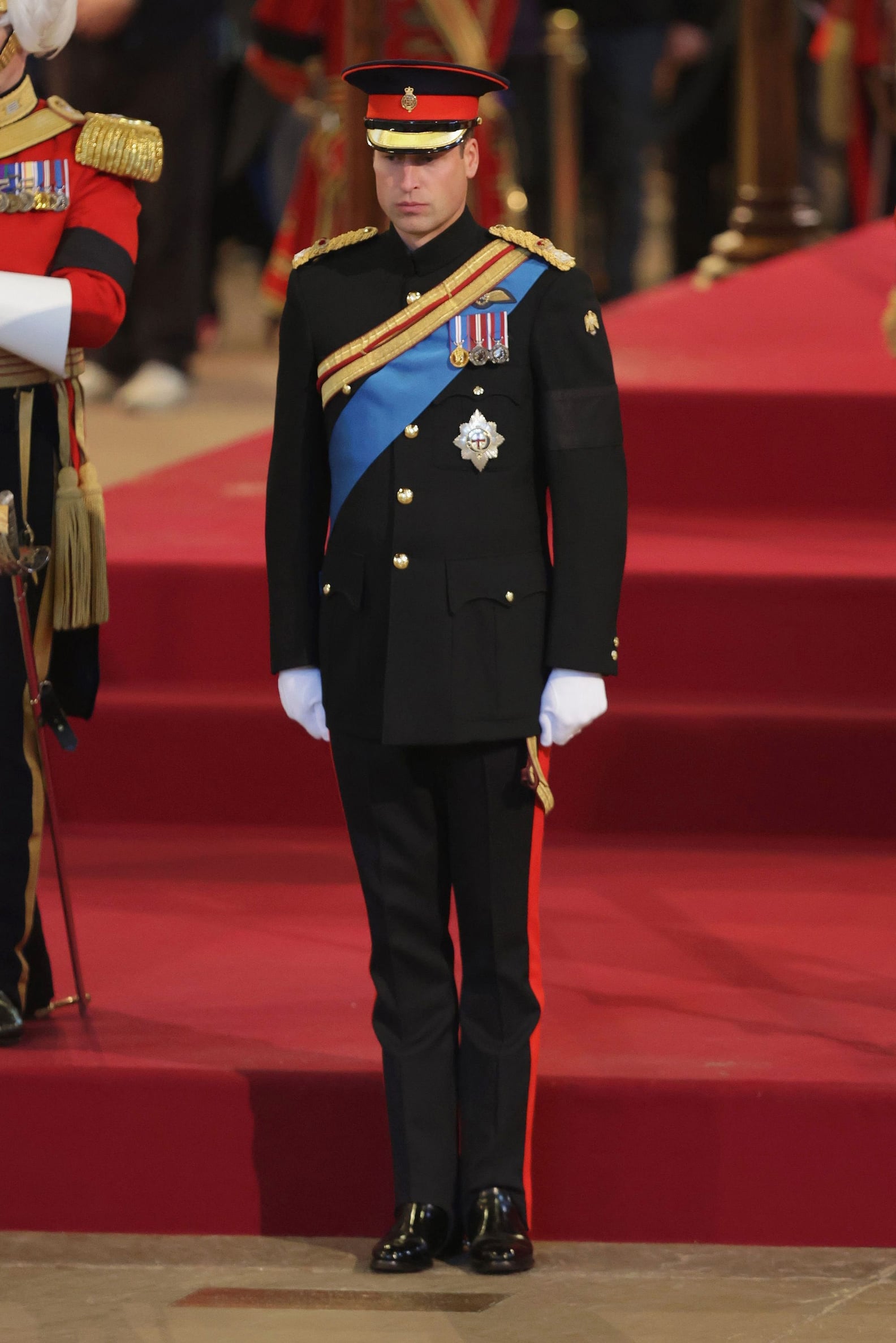 Prince Harry Wears Military Uniform at Vigil For the Queen | PS Celebrity