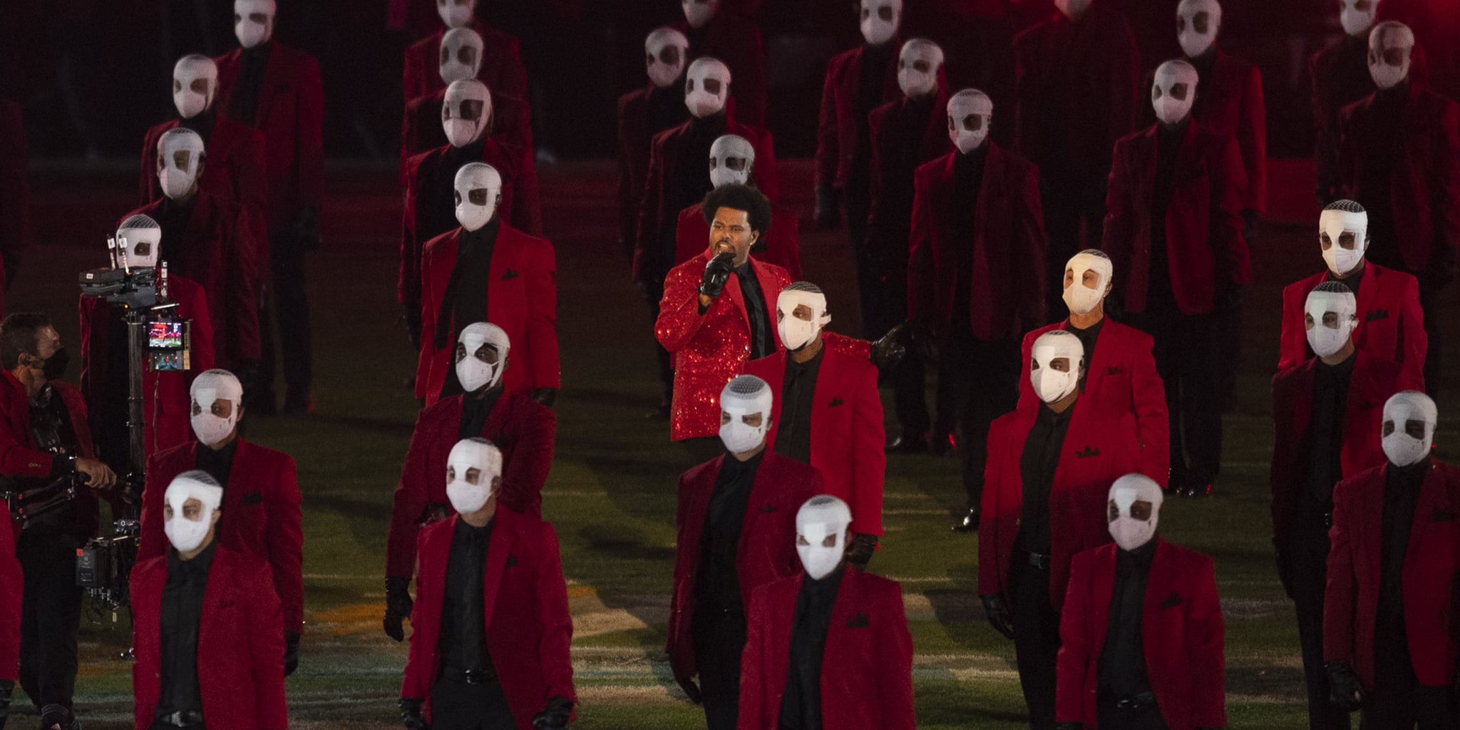 Why The Weeknd's Super Bowl Dancers Wore Face Bandages | PS Beauty