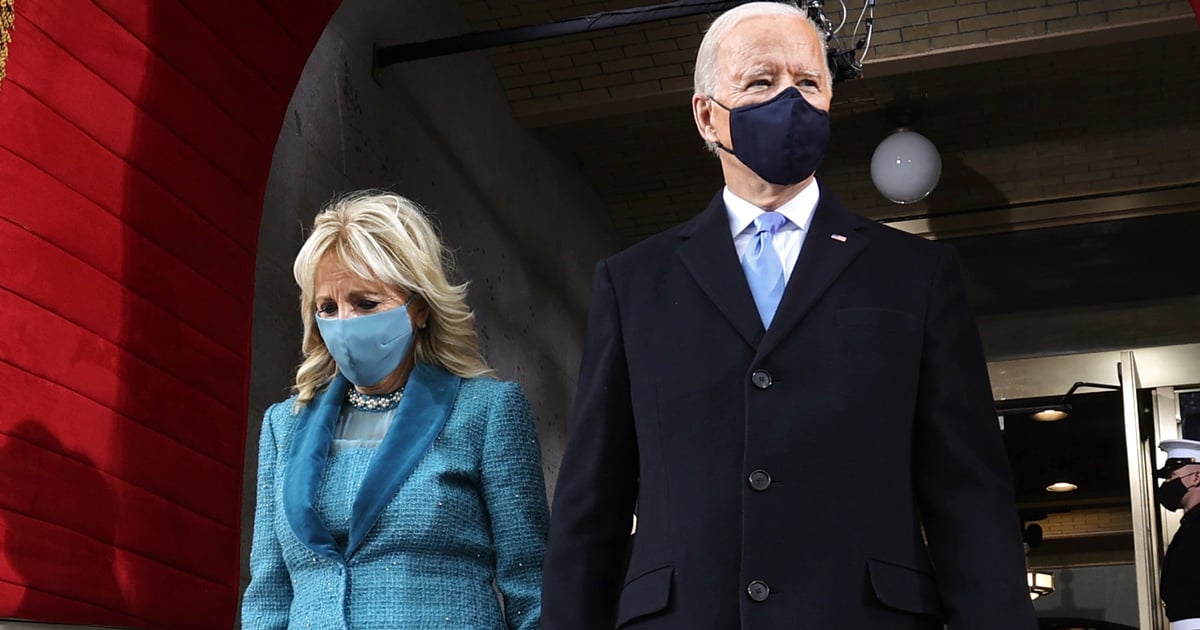 Joe Biden Wears a Navy Ralph Lauren Suit For Inauguration | POPSUGAR ...
