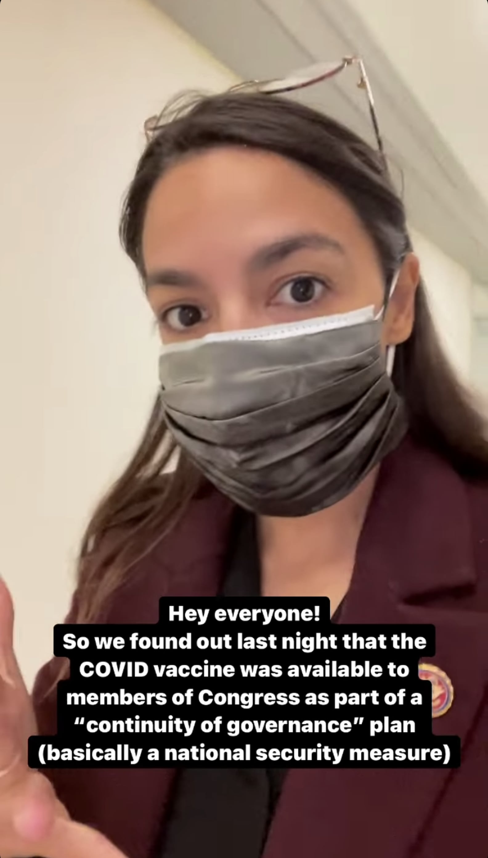 AOC Receives the Pfizer COVID-19 Vaccine | PS Fitness