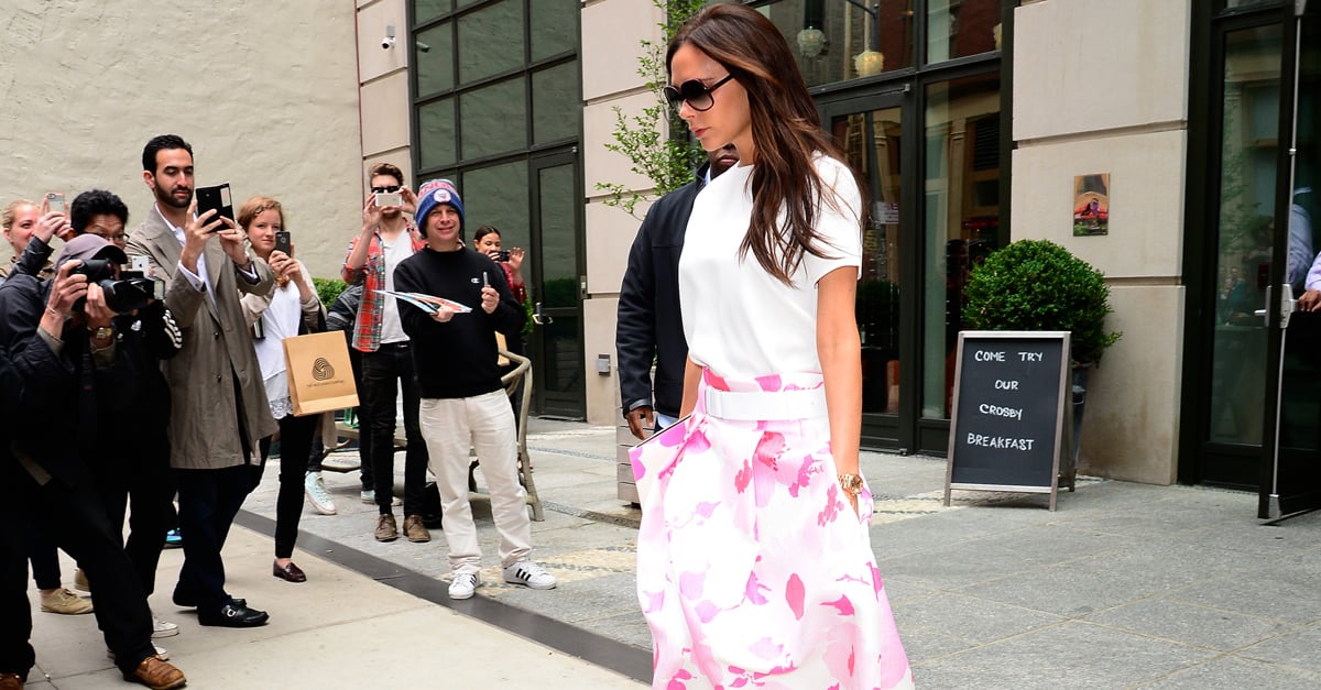 Victoria Beckham Wearing Her Own Designs | PS Fashion