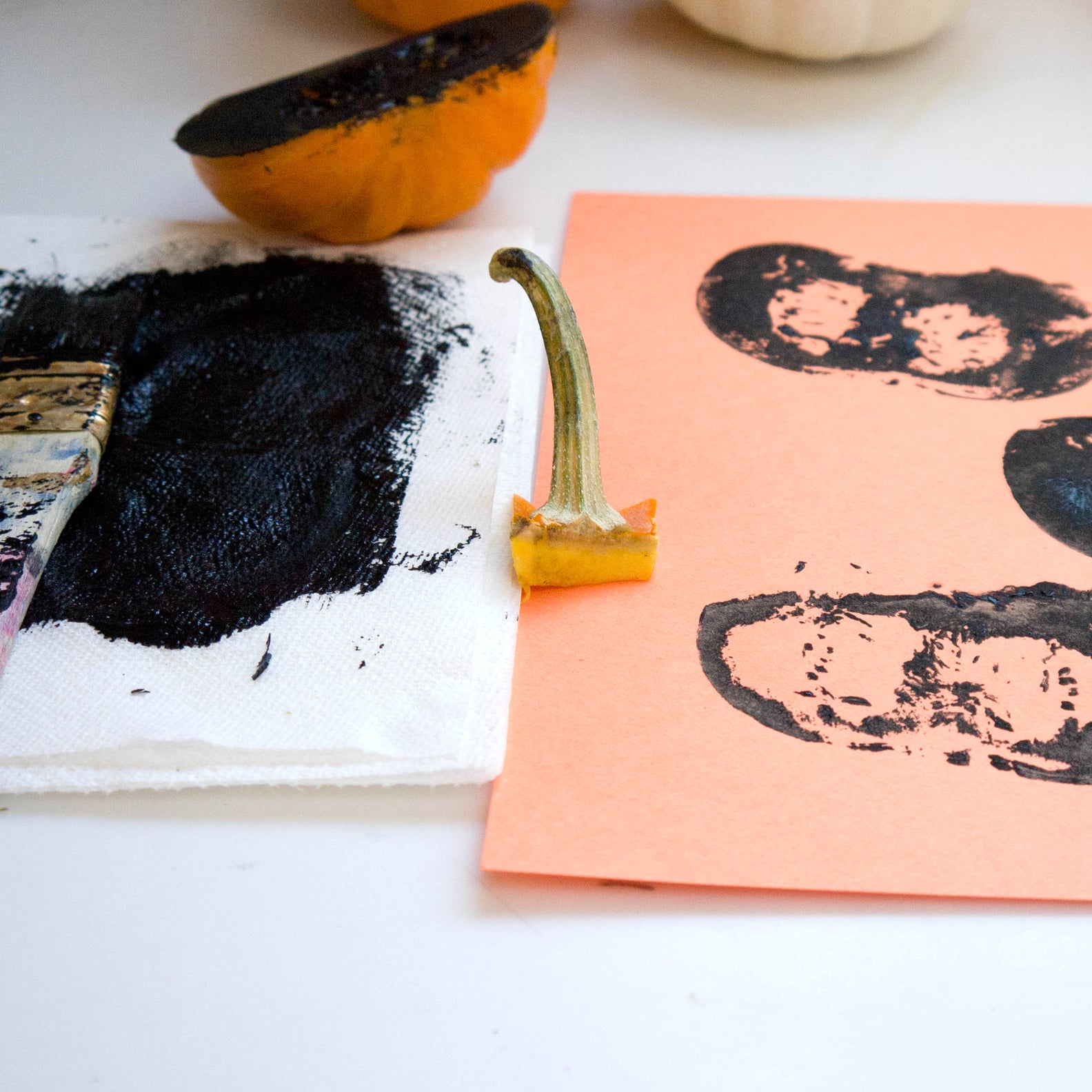 Easy Halloween Pumpkin Art For Kids | PS Family