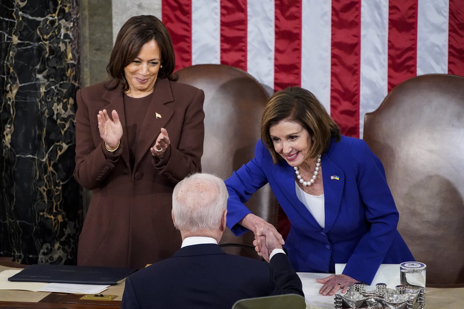 Kamala Harris Wears Sergio Hudson For State of the Union | PS Fashion