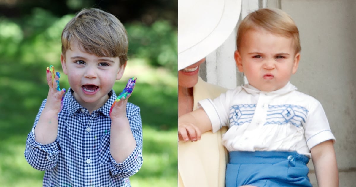 Prince Louis's Facial Expressions | POPSUGAR Celebrity