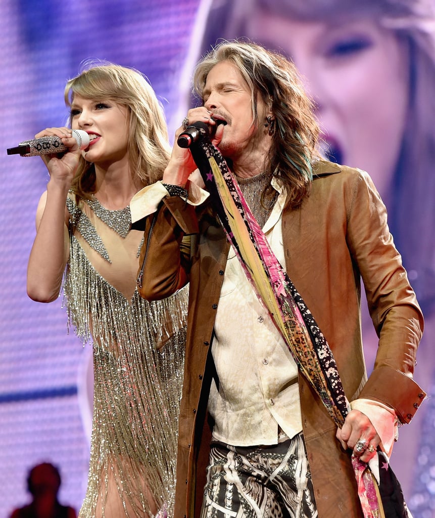 Steven Tyler on Stage With Taylor Swift | POPSUGAR Celebrity