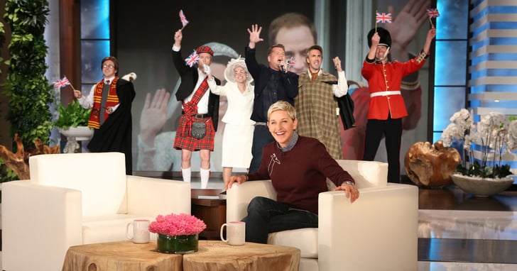 James Corden on Ellen October 2015 | POPSUGAR Celebrity