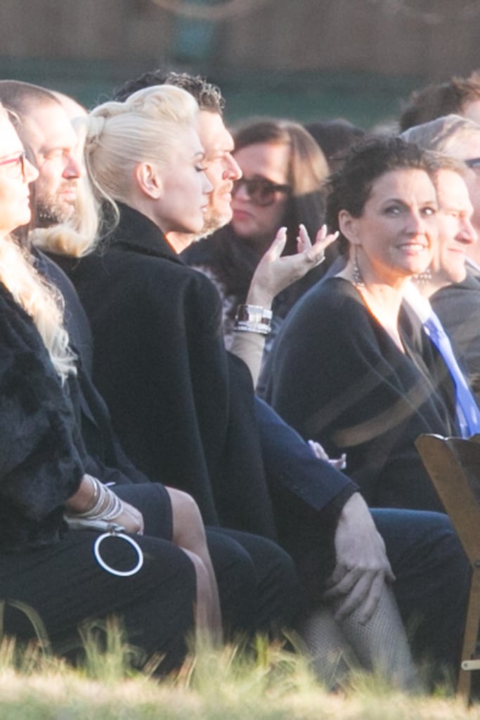 Gwen Stefani and Blake Shelton at RaeLynn's Wedding 2016 | POPSUGAR ...