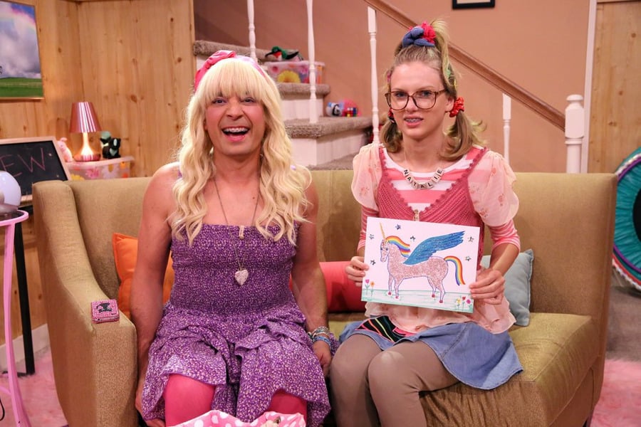 Jimmy Fallon and Taylor Swift Ew Skit | PS Entertainment