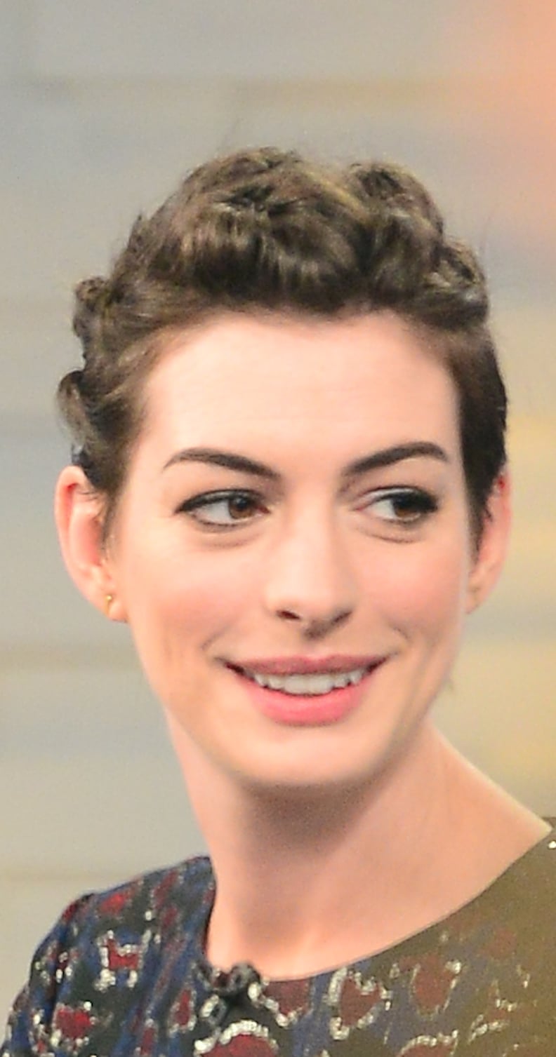 anne hathaway pixie cut