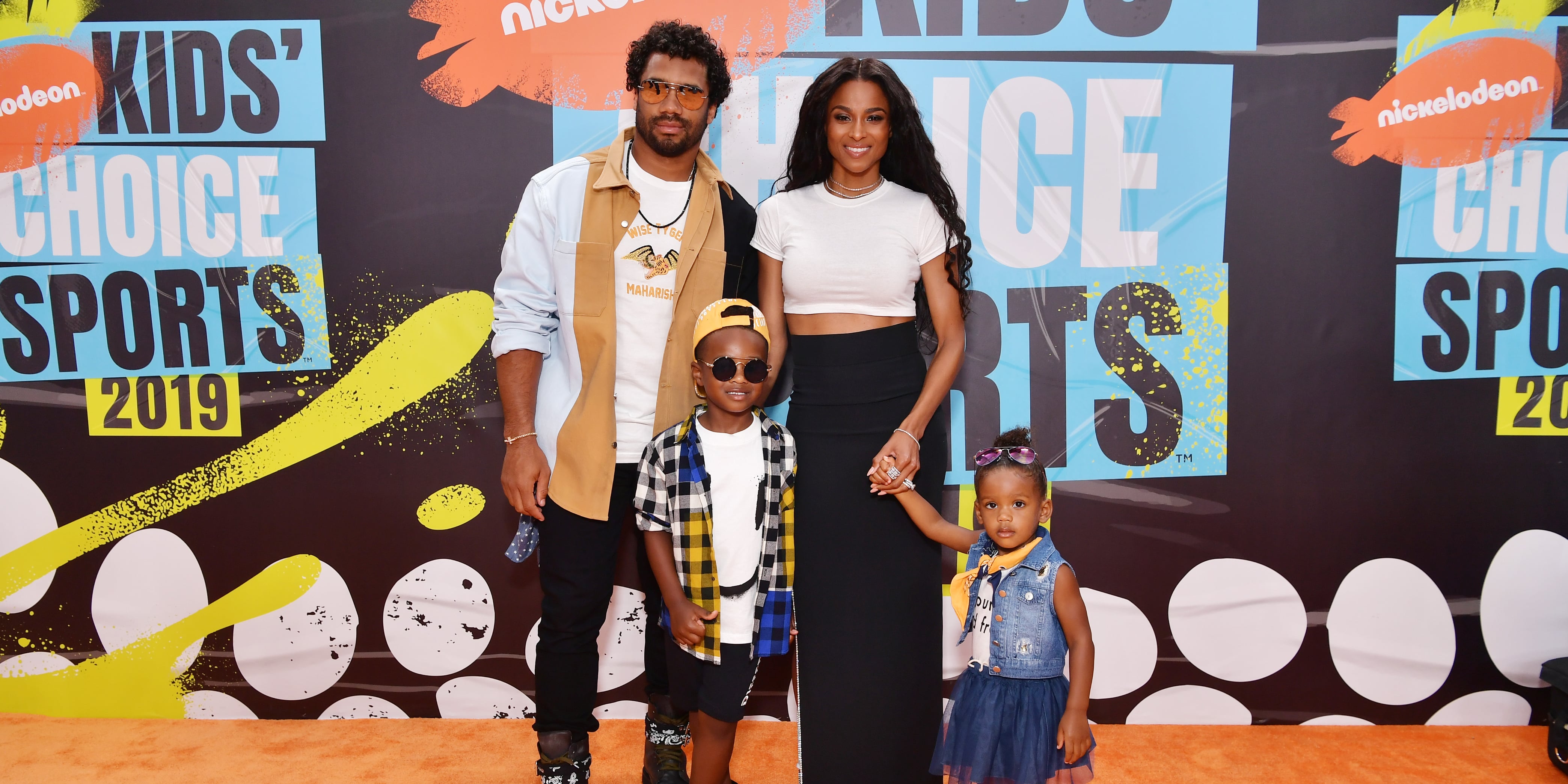 Ciara and Her Family at the 2019 Kids' Choice Sports Awards | PS Celebrity