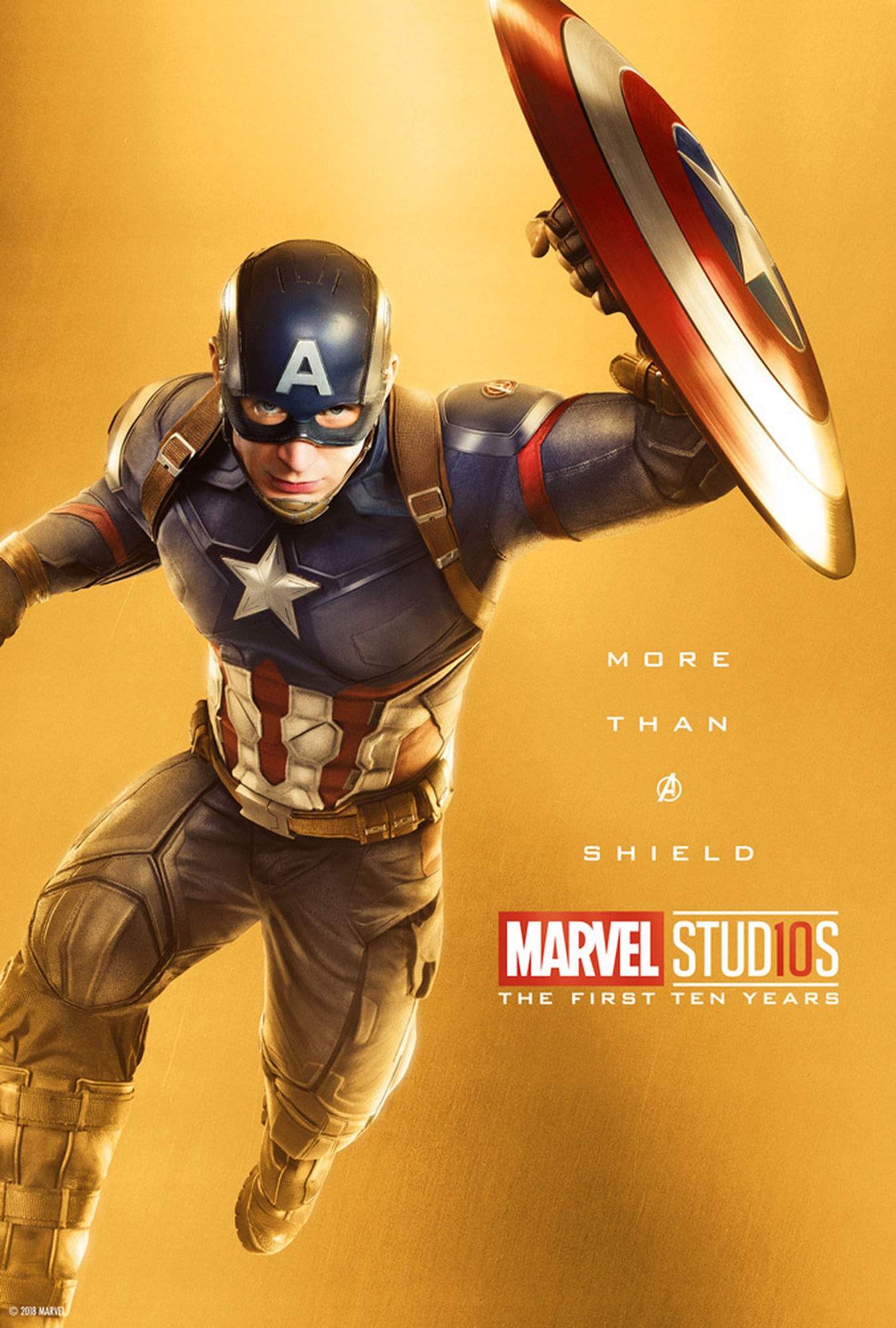 Marvel Studios Celebrating 10th Anniversary Posters | PS Entertainment