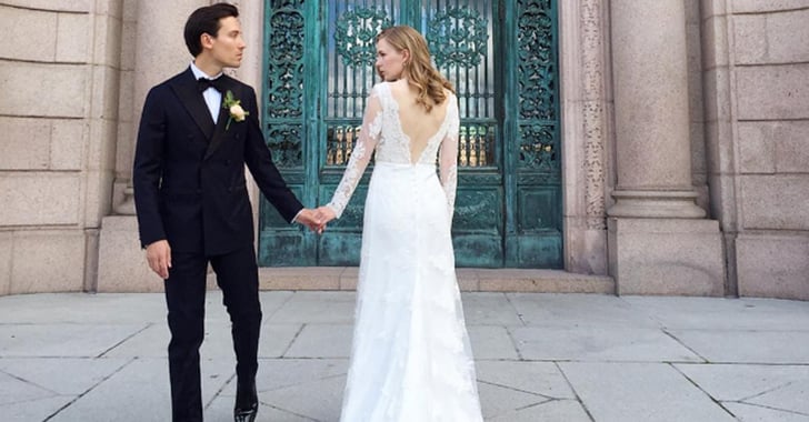 Carolina Engman's Wedding Dress | POPSUGAR Fashion