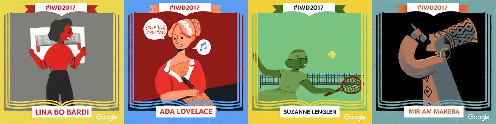 Who Are the Women in the Google Doodle 2017? | PS Tech