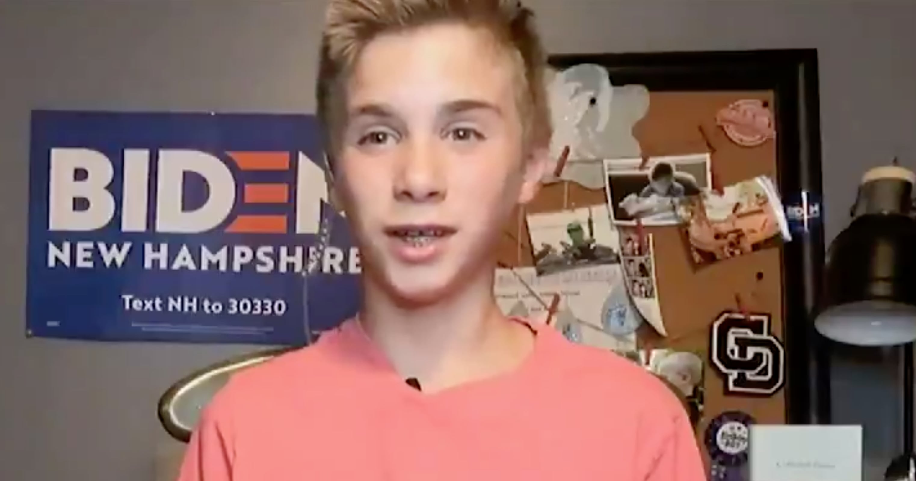 Teen With Stutter Gives DNC Speech About Joe Biden | Video | PS Family
