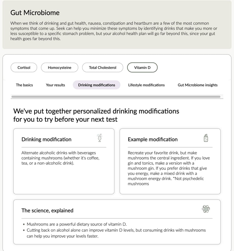 I Tried Seek, a Test to Measure How Alcohol Impacts My Body | PS Health