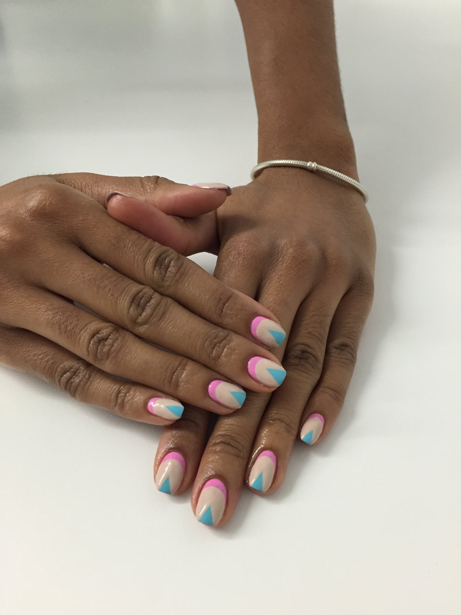 Reverse French Manicure Nail Art DIY | PS Beauty