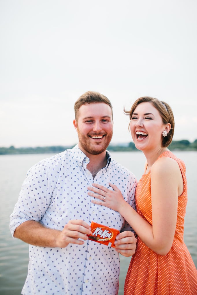 Guy Who Goes Viral For Eating Kit Kat Wrong Proposes | POPSUGAR Family