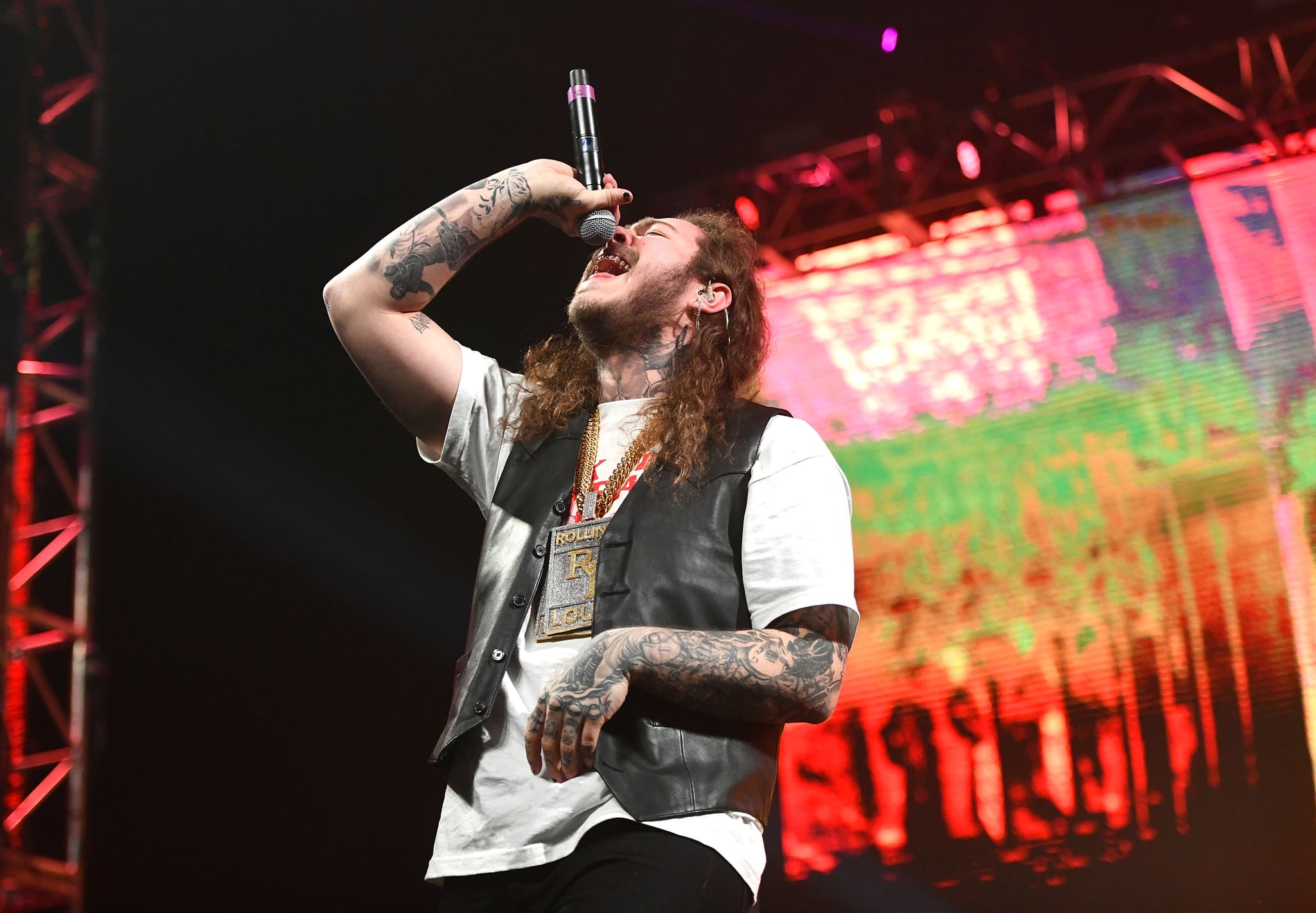 Post Malone's Best Performance Pictures | POPSUGAR Celebrity