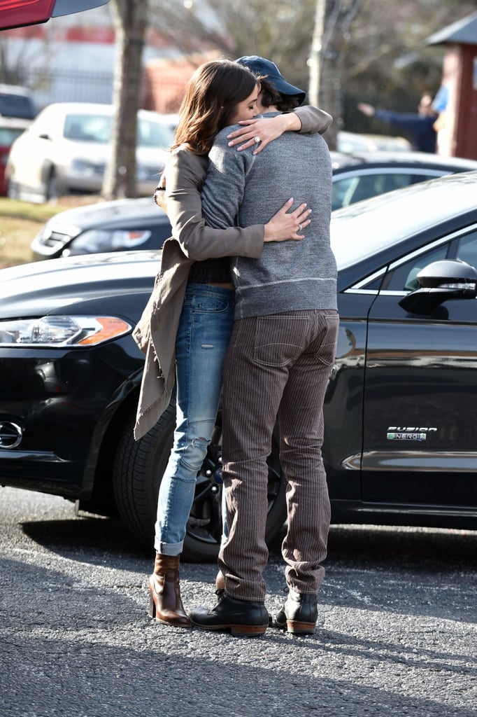 Nikki Reed Engagement Ring Pictures With Ian Somerhalder | POPSUGAR ...