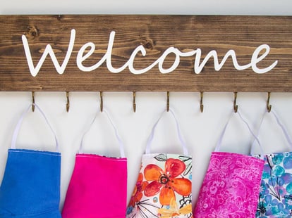 Best Face Mask Hangers | POPSUGAR Home