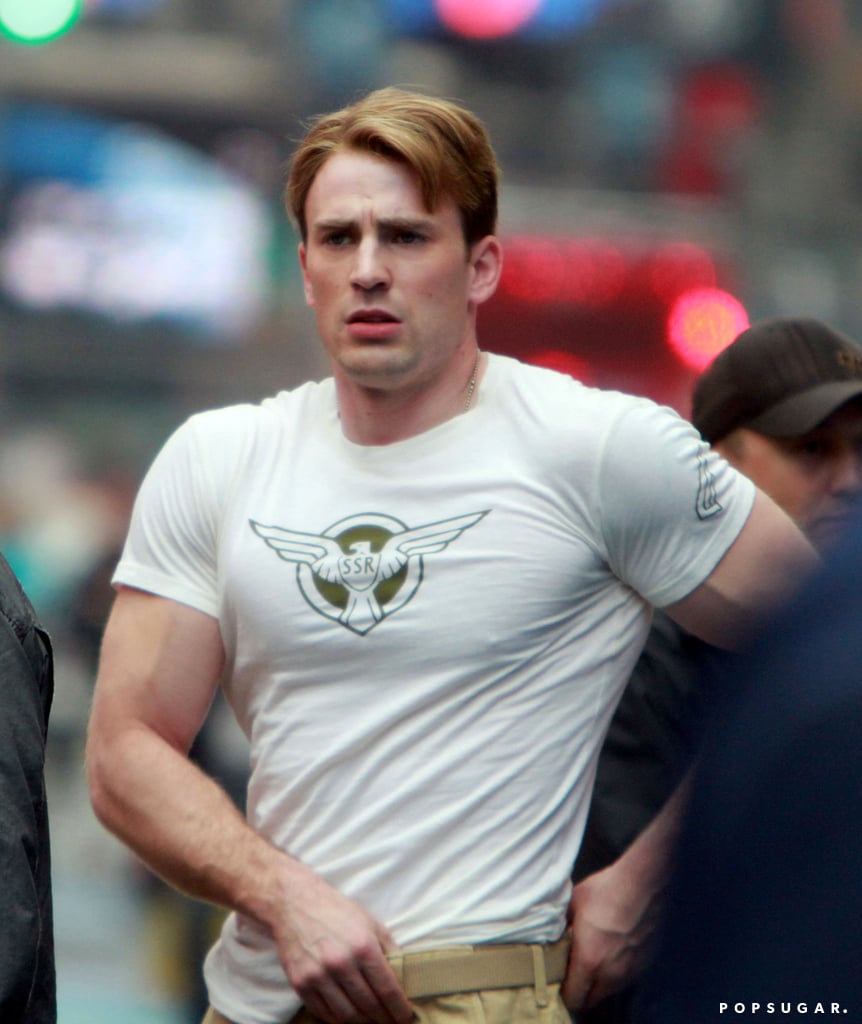 Chris Evans Big Muscles Pictures | POPSUGAR Celebrity Photo 7