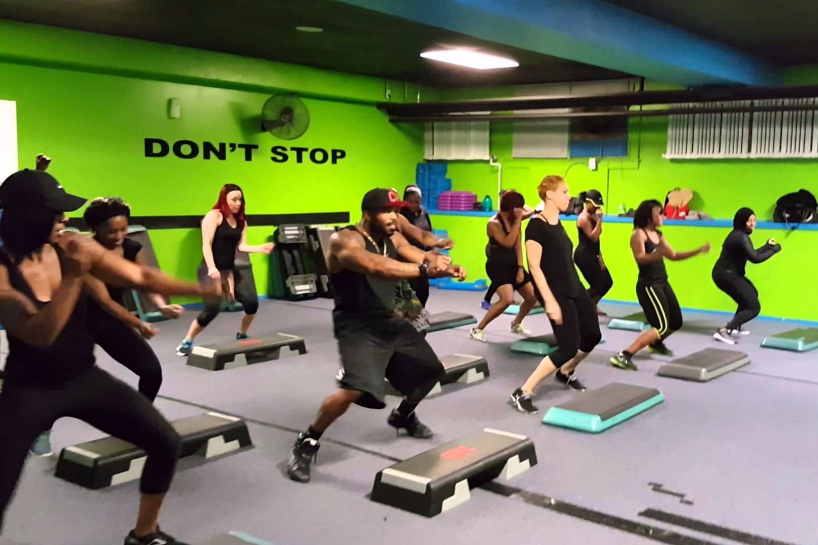 Step Class Xtreme Hip-Hop Routine | PS Fitness