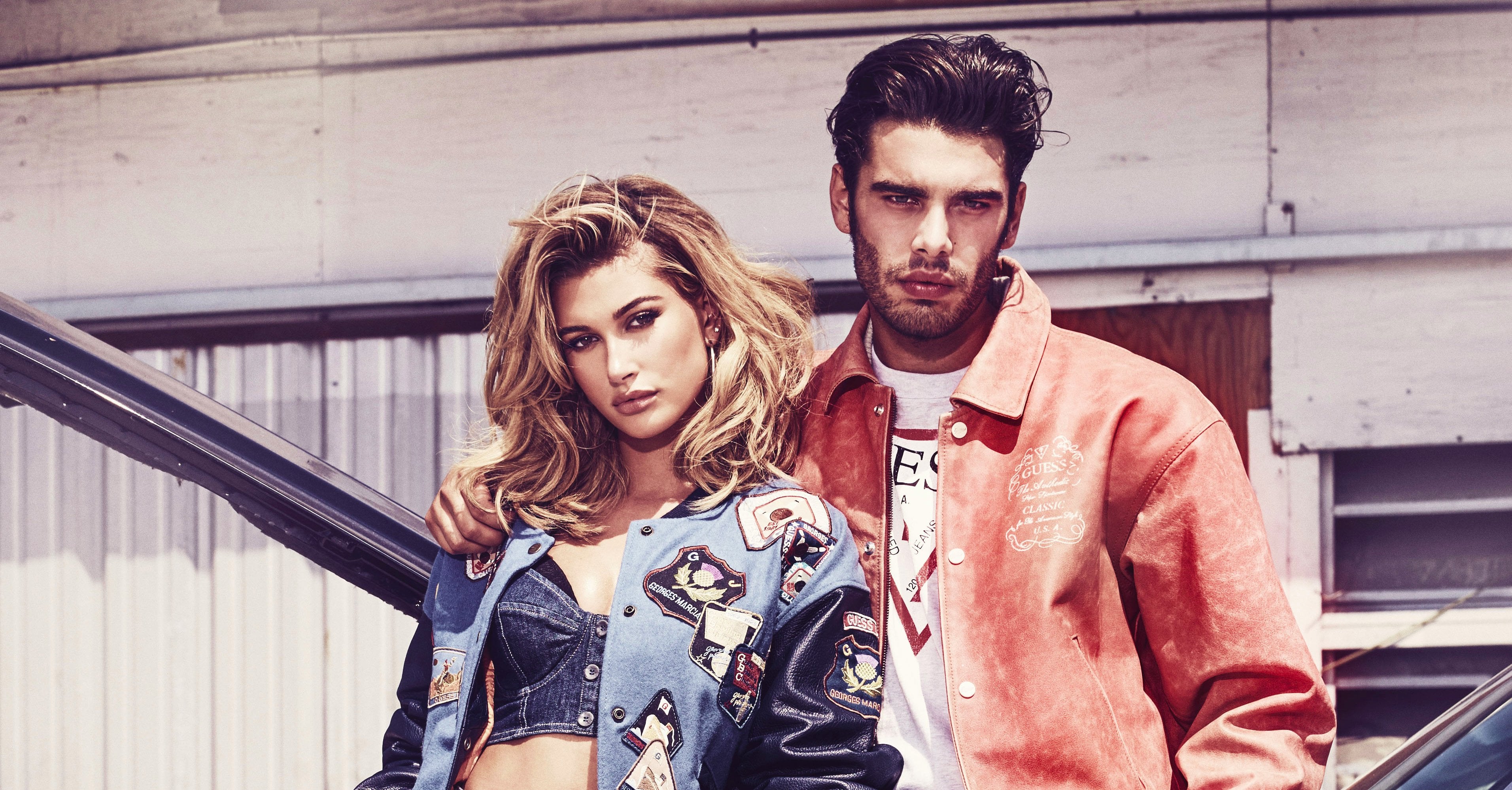 Hailey Baldwin Guess 35th Anniversary Campaign | POPSUGAR Fashion