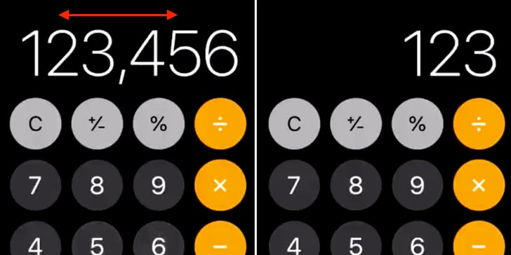 How to Backspace on iPhone Calculators | POPSUGAR Tech