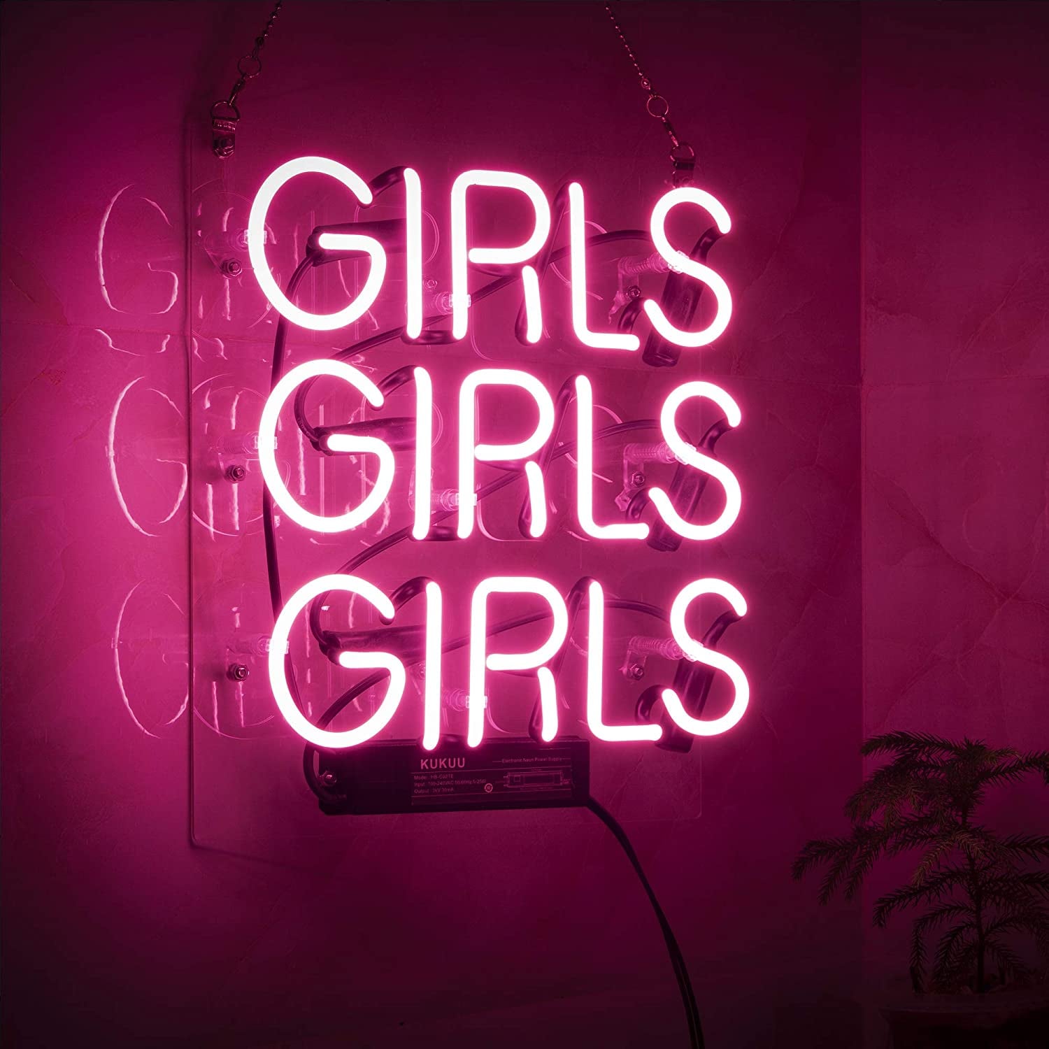 Pink Girls Sign
