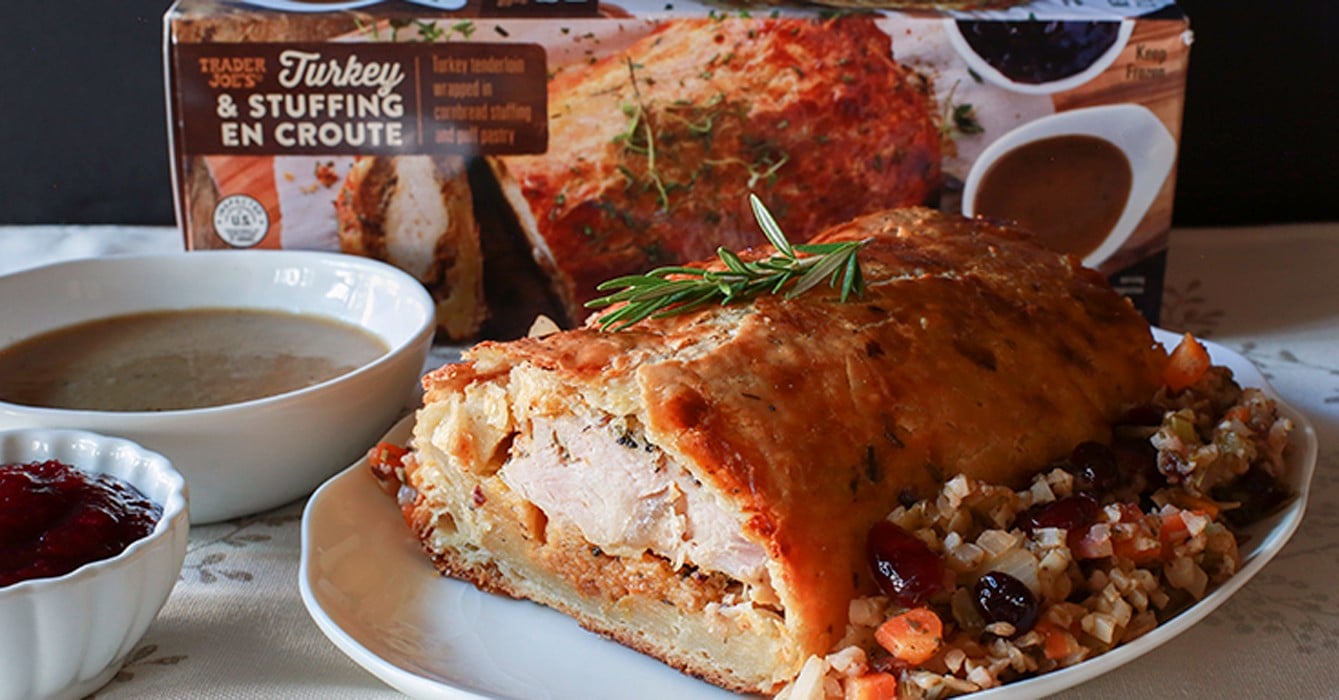 Trader Joe's Frozen Turkey and Stuffing | PS Food