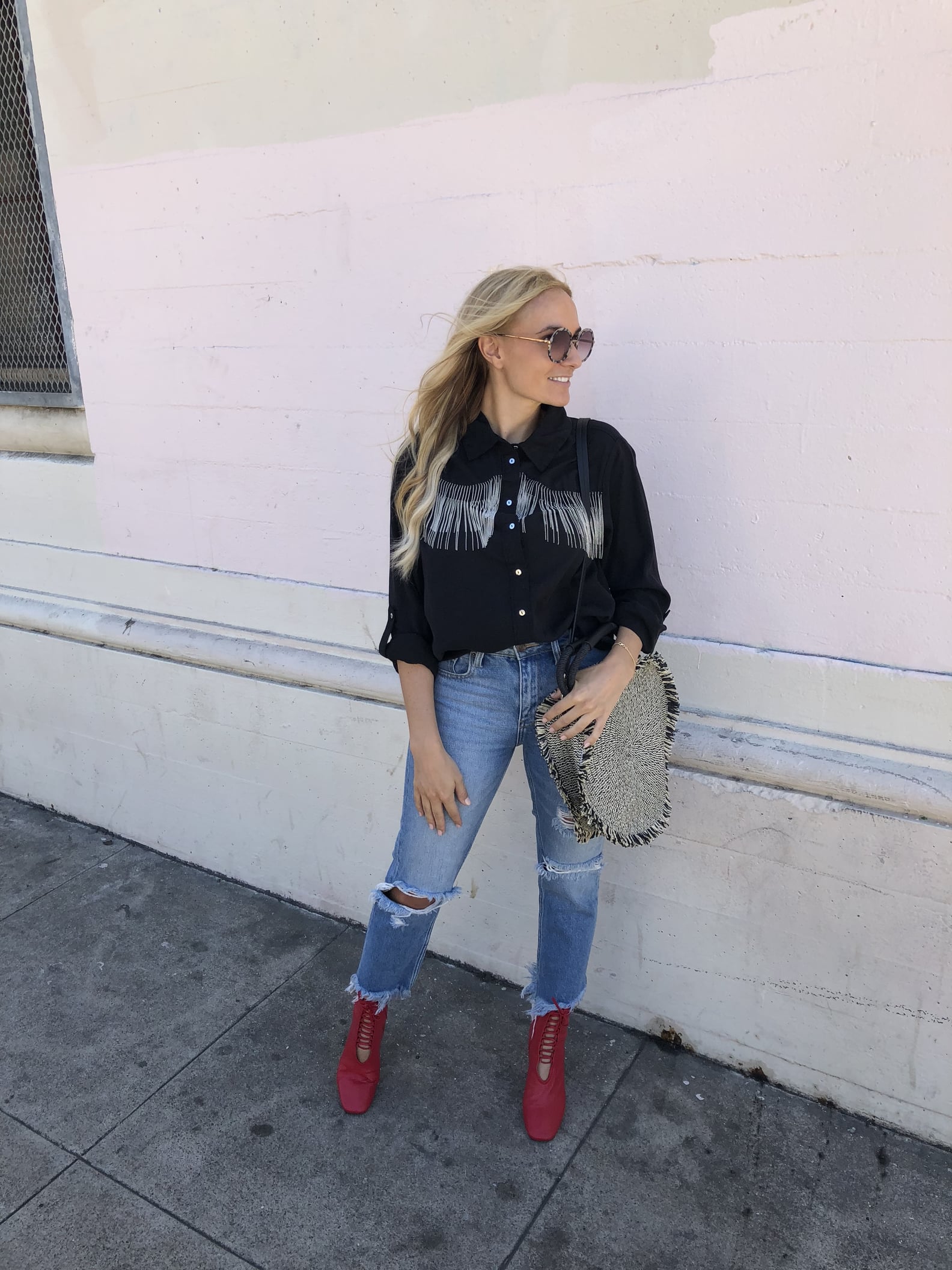 Red Boots Outfit | PS Fashion