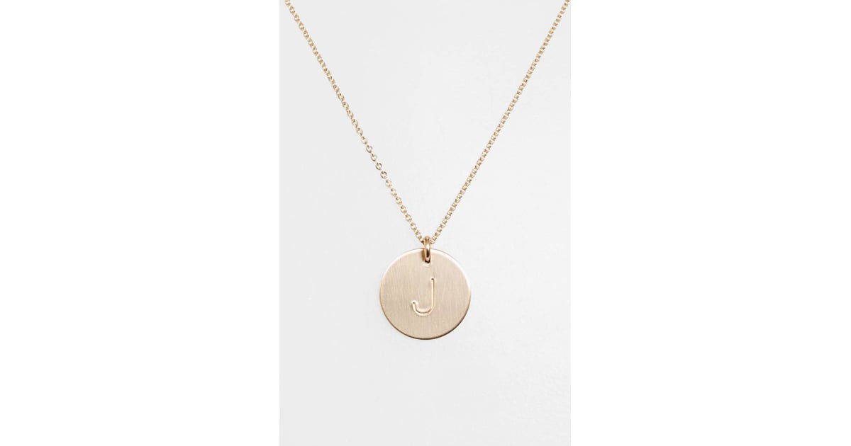 Nashelle Initial Necklace Taylor Swift s J Necklace POPSUGAR nashelle-initial-necklace-taylor-swift-s-j-necklace-popsugar