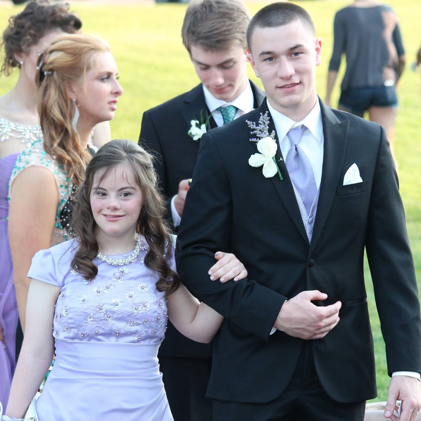Football Quarterback Takes Girl With Down Syndrome to Prom | PS Family
