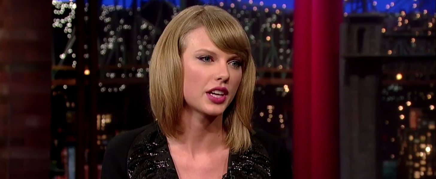 Taylor Swift Interview on Late Show | Video | POPSUGAR Celebrity