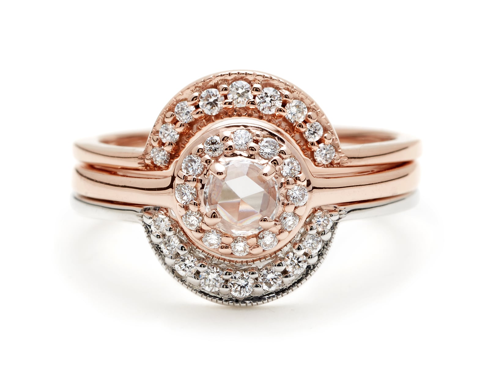Anna Sheffield Rose Gold Engagement Rings | PS Fashion