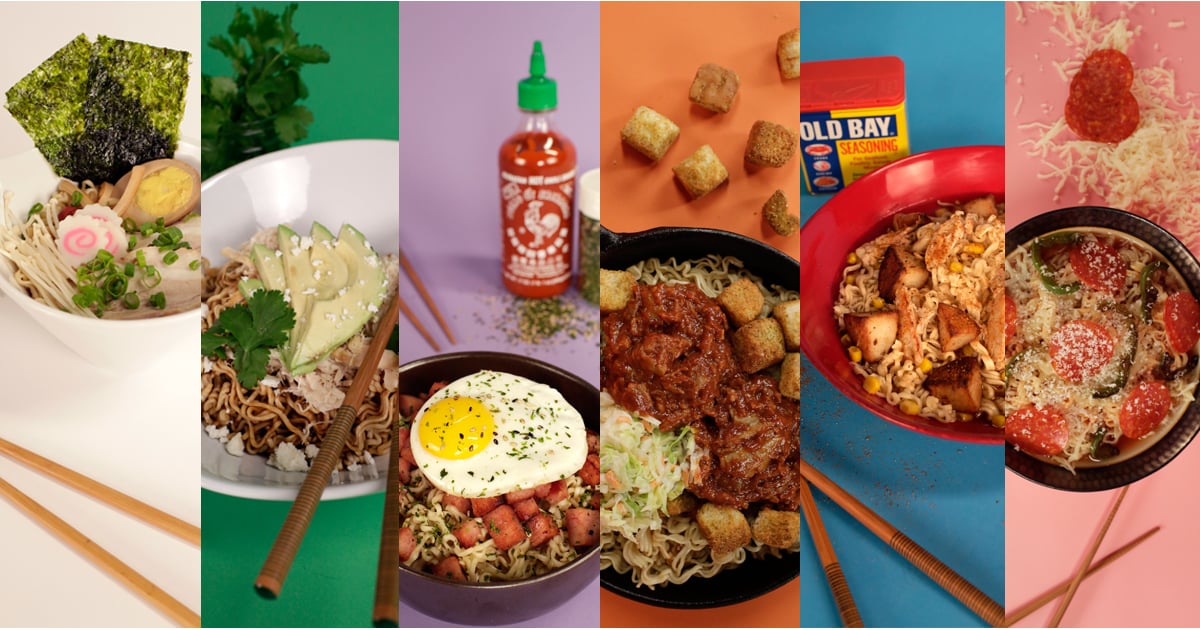 Creative Ramen Toppings | Video | POPSUGAR Food